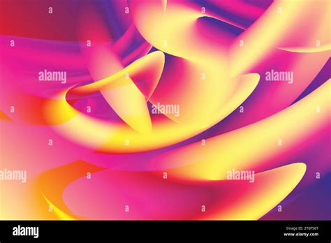 Creative Modern Art Abstract Blended Overly Gradient Colored Wavy With Fluid Vector Background