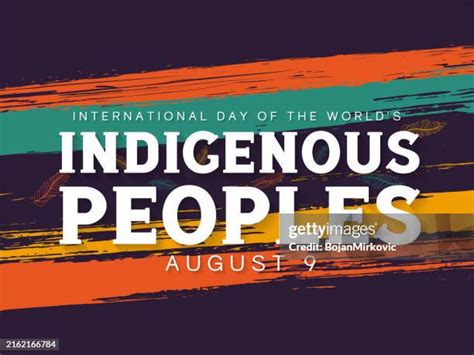 International Day Of The Worlds Indigenous Peoples Poster August 9
