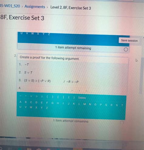 Solved 05 W01 S20 Assignments Level 2 8f Exercise Set 2