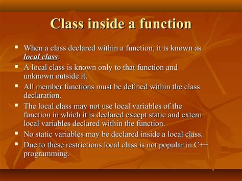 Class And Object In C Ppt Programming Languages Computing