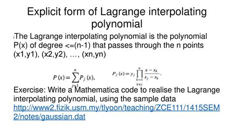 Data Manipulation Ii Least Squares Fitting Ppt Download