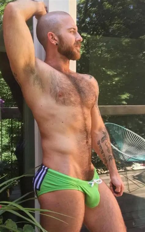 Bulging Green Speedo Houtex2019
