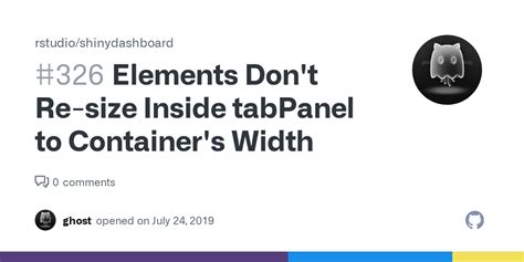 Elements Don T Re Size Inside Tabpanel To Container S Width Issue Rstudio