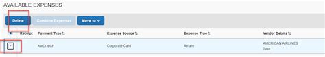 Available Expenses Sap Concur Community