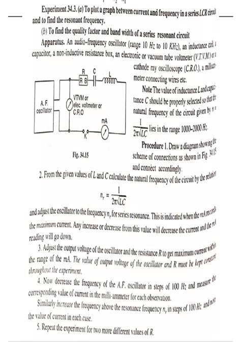 Lcr Circuit Bsc Stuvia Us