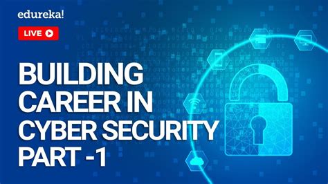 how to build a career in cybersecurity part 1 cybersecurity careers in 2020 edureka youtube