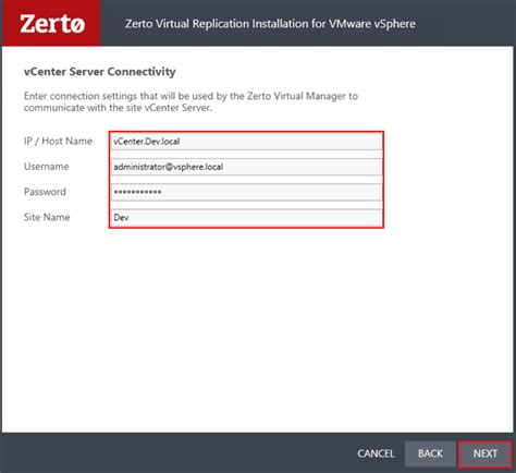 Zerto Replication Install Zvm Data Center Solutions