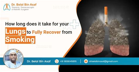 How Long Does It Take For Your Lungs To Fully Recover From Smoking