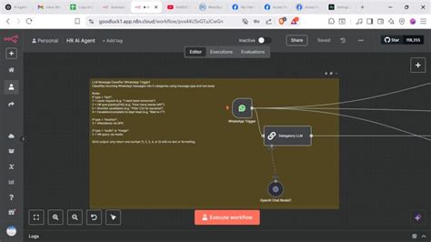 N8n Ai Automation Openai Langchain Nocode Hrtech Gpt4o Llm Whatsappapi