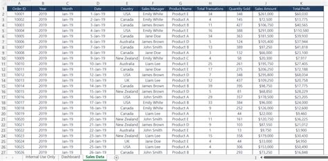 Dynamic Sales Performance Dashboard In Excel With 5 And More Visuals Thedatalabs