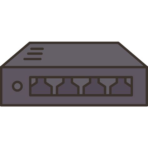 Hub Network Panel Socket Connection Icon Download On Iconfinder