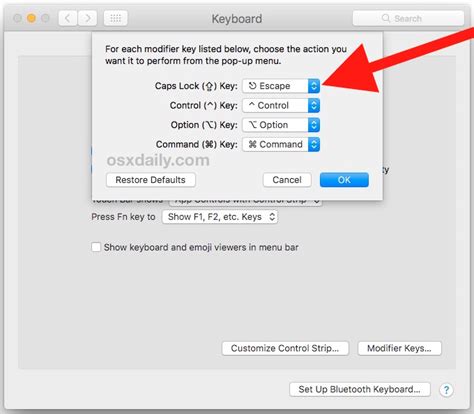 How To Get A Hardware Escape Key On Macbook Pro With Touch Bar