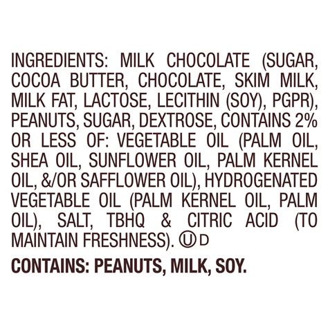 Reeses Milk Chocolate Peanut Butter Creme Nutcrackers Candy 7 4 Oz