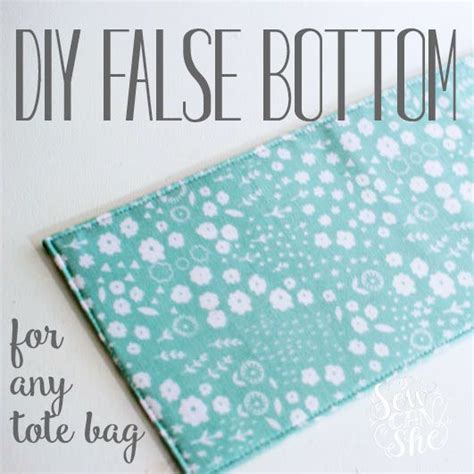 Diy False Bottom For Any Tote Bag Easy Tutorial Tote Bags Sewing Sewing Purses Sewing