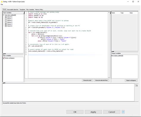 Can Not Solve The Following Error In Python Script From Labsexecute