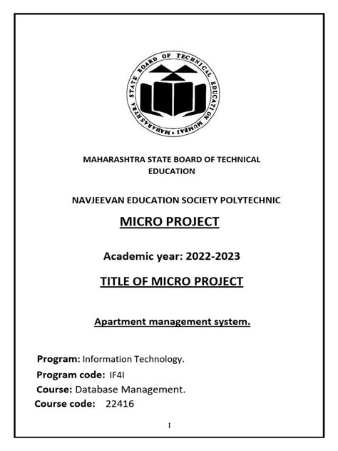 Micro Project Dma Pdf Databases Relational Database