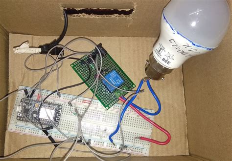Iot Smart Bulb Using Nodemcu And Blynk App