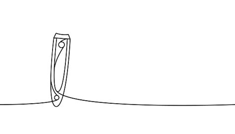 손톱 큐티클 집게 한 줄 연속 그리기 매니큐어와 페디큐어 도구는 한 줄 그림을 계속합니다 벡터 선형 그림 가위에 대한 스톡 벡터 아트 및 기타 이미지 Istock