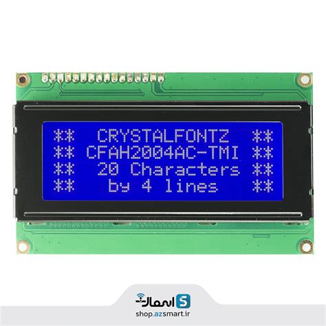 خرید Lcd کاراکتری 4 در 20 بک لایت آبی فروشگاه اینترنتی اسمارت الکترونیک