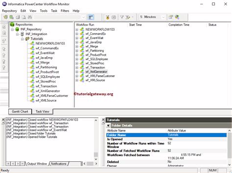 Informatica Workflow Monitor
