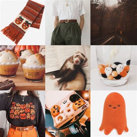 Halloween Ferret Moodboard In 2025 Mood Board Design Adopt Idea