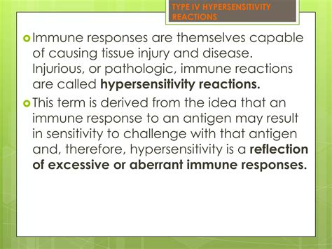 Type Iv Hypersensitivity Reactions Pptx