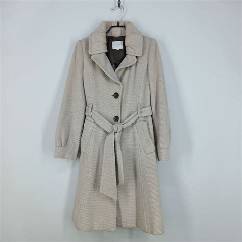 나이스클랍 여성 셔링 모직 롱코트 연모카베이지 55 헬로마켓