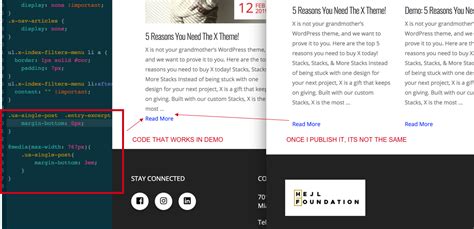 Padding For Mobile And Desktop For Posts Read More Button Support