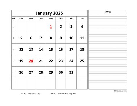 Calendar 2025 Printable Monthly Laurence S Cain