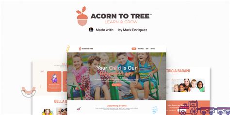 Acorn To Tree Education Ui Design Figma