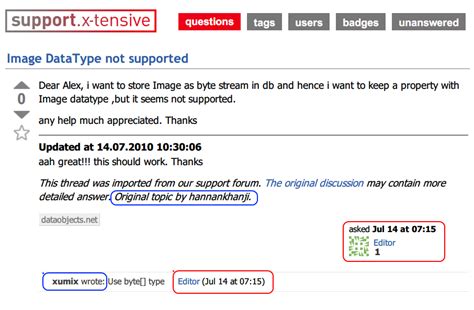 DataObjects Net Team Blog On Support X Tensive