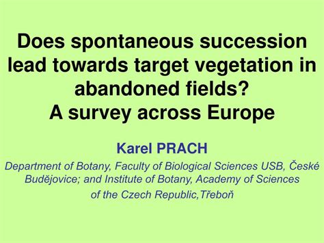 Ppt Karel Prach Powerpoint Presentation Free Download Id 5514623