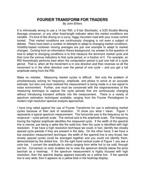 Fouriertransforms Pdf Pdf Spectral Density Discrete Fourier Transform