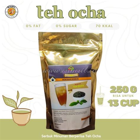 Jual Minmil Bubuk Minuman Minuman Serbuk Powder Drink 250gr Teh