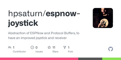 GitHub Hpsaturn Espnow Joystick Abstraction Of ESPNow And Protocol