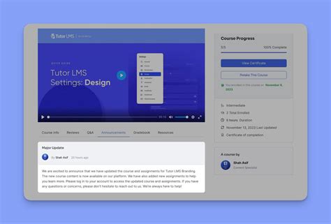 Mastering Communication In Tutor Lms A Guide To Notifications And
