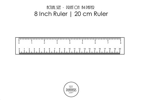 Printable Scale Rulers Printable Ruler Worksheets Library