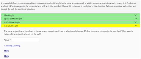 The Same Projectile Was Then Fired In The Same Way Chegg