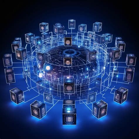 Premium AI Image A Close Up Of A Circular Structure With Many Electronic Devices Generative Ai