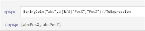 Mathematica语法 Stringjoin连接字符、matrixform矩阵格式和if语句