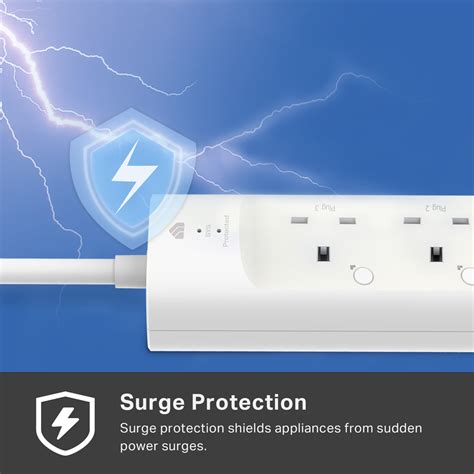 Tp Link Kp303 Kasa Smart Wi Fi Power Strip 3 Outlets Smart And Secure