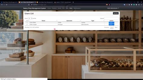 Simple Bakery Shop Management System In Php Mysql Campcodes