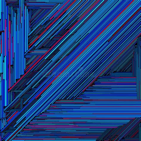 Vector Blue Hexadecimal Computer Code Abstract Matrix Background Hacker Attack Generated