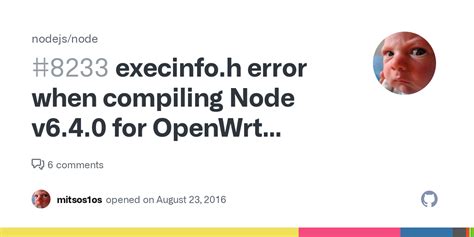 Execinfo H Error When Compiling Node V6 4 0 For OpenWrt MIPS Platform