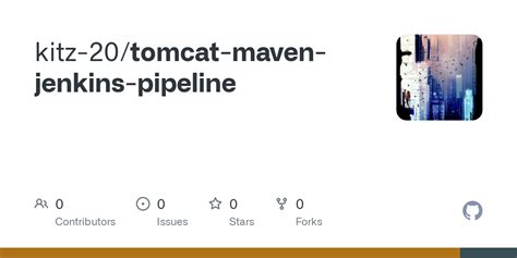 Github Kitz 20tomcat Maven Jenkins Pipeline