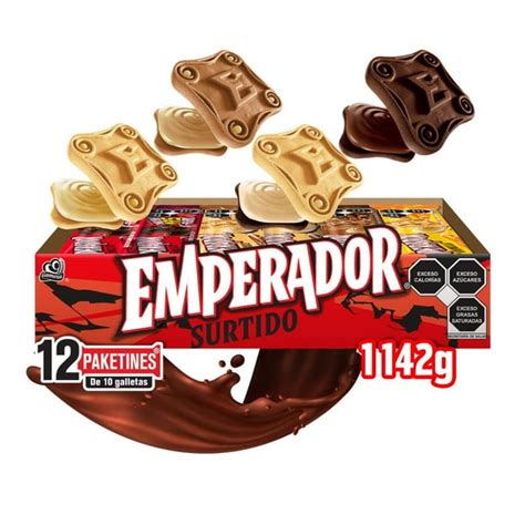 Emperador Gamesa Assorted Flavor Cookies 12 Packs Jms Virtual Inc
