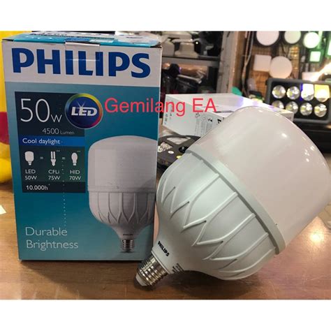Jual Lampu Led Kapsul Led Industrial Retail Lamp Philips Watt Garansi Tahun Shopee