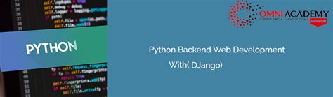 Python Backend Web Development Coursewith Django In Karachi Lahore Islamabad Pakistan