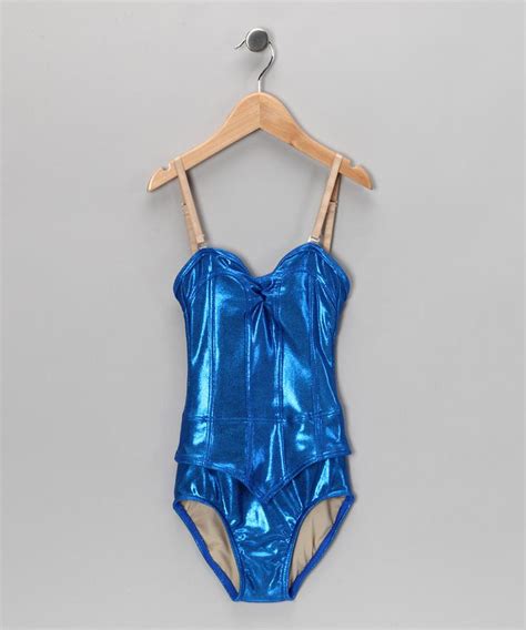 Cobalt Blue Metallic Leotard Love Love Love Perfect For A Circus