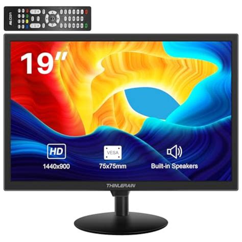 19 Inch Computer Monitor 1440x900 Pc Monitor With Hdmi Vga Av Bnc Usb